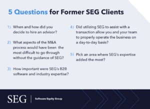 Why Software Companies Choose SEG | SEG