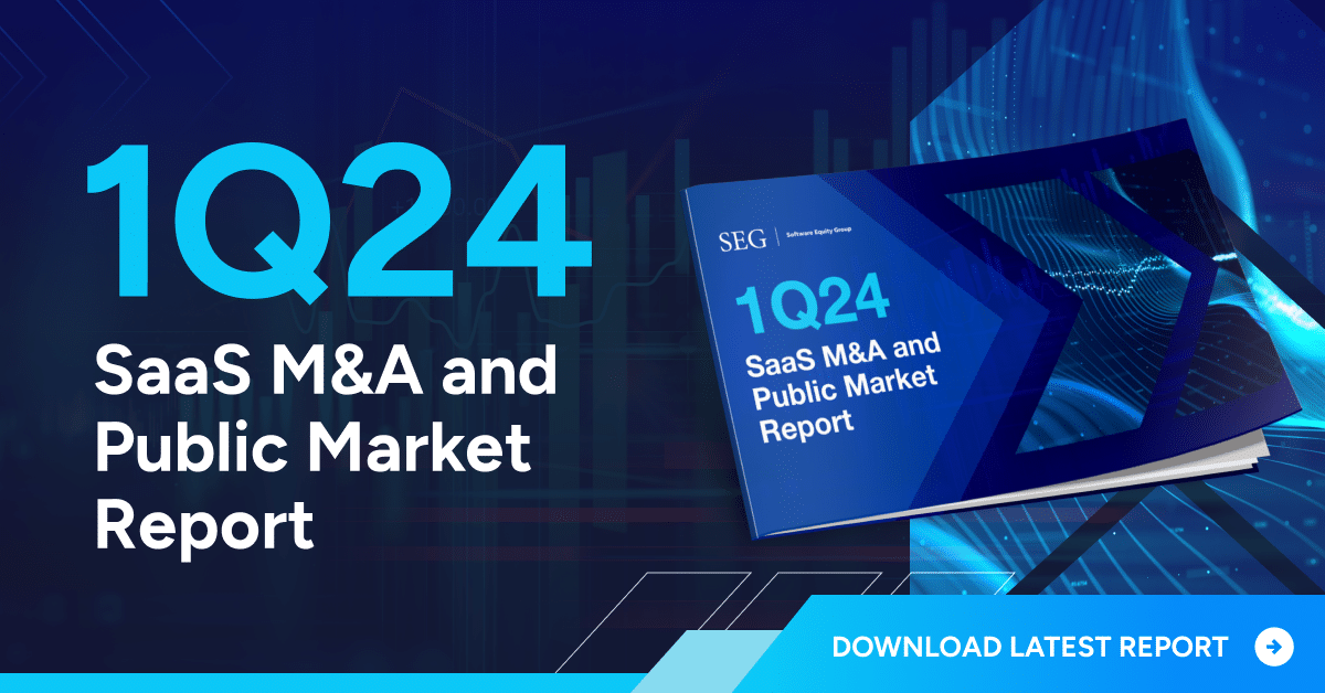 SaaS M&A and Public Market Report | Software Equity Group