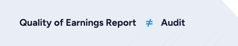 Quality of Earnings (QoE) for B2B Software Companies: A CEO's Guide ...